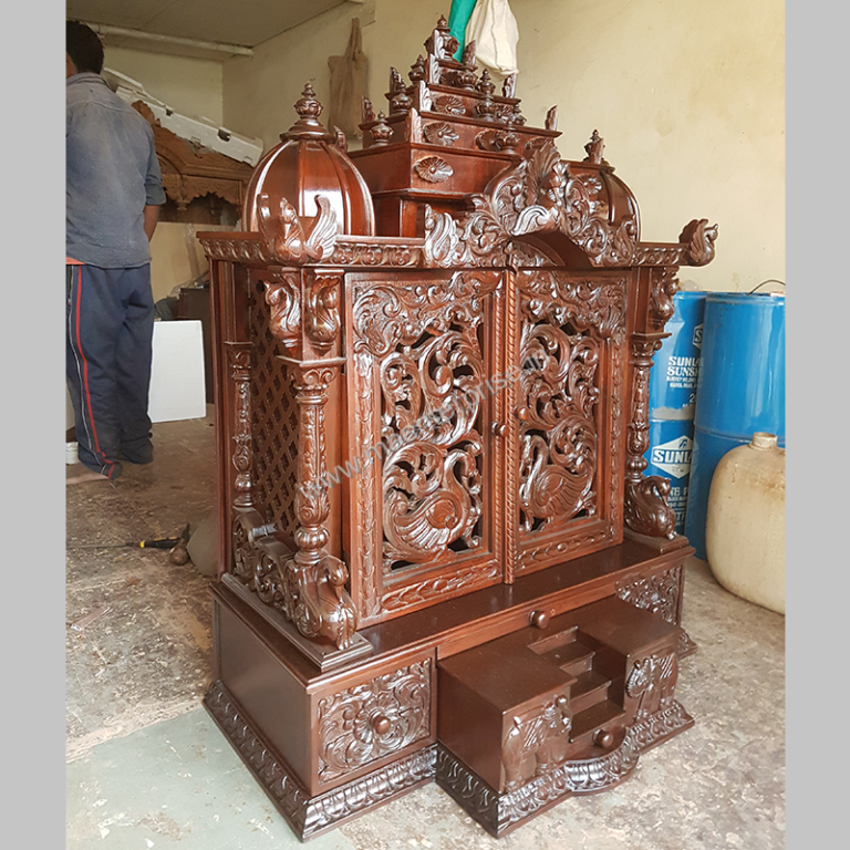Big Temple with Doors design with door delivery to USA, Aus