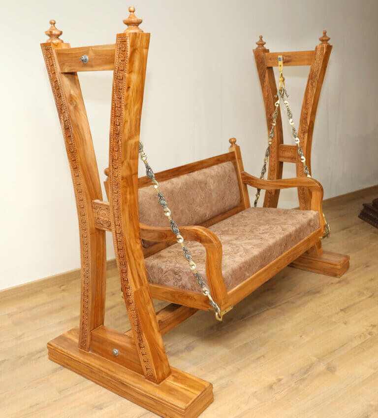 Indian Wooden Swings and Jhula for Home - M A Enterprise