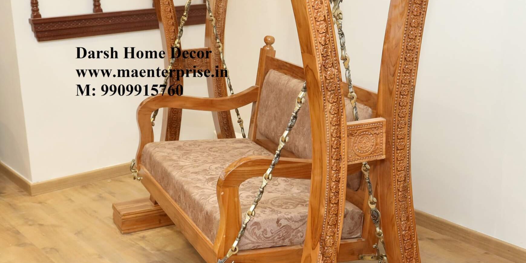 Modern Jhoola For Living Room : Contemporary Swing Design